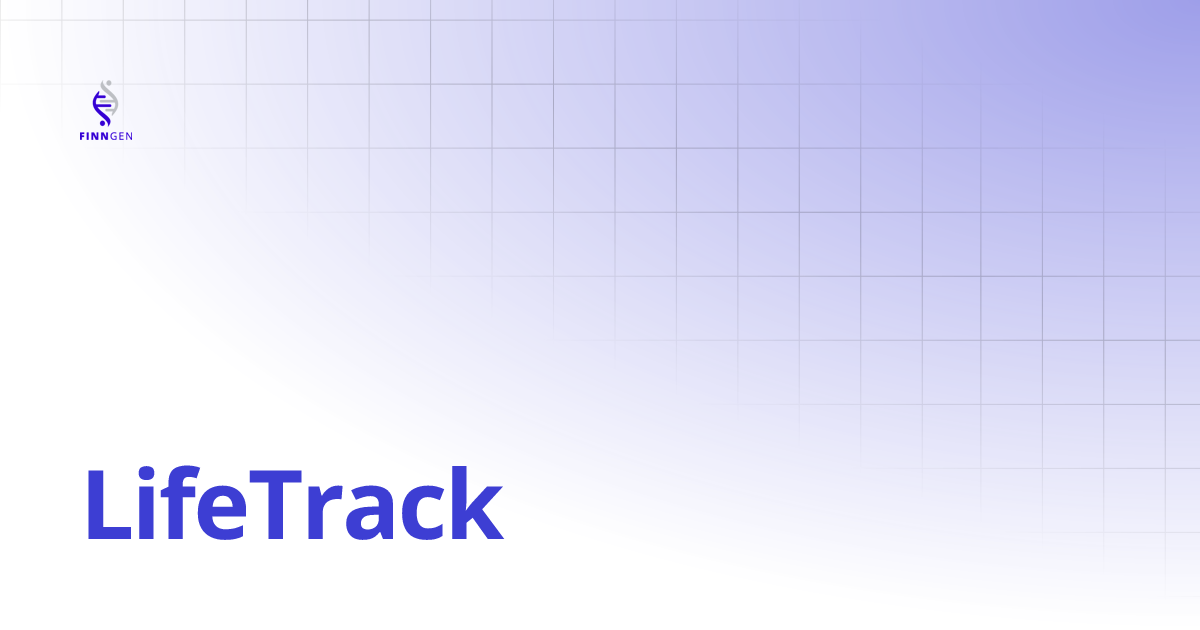 LifeTrack | FinnGen Handbook